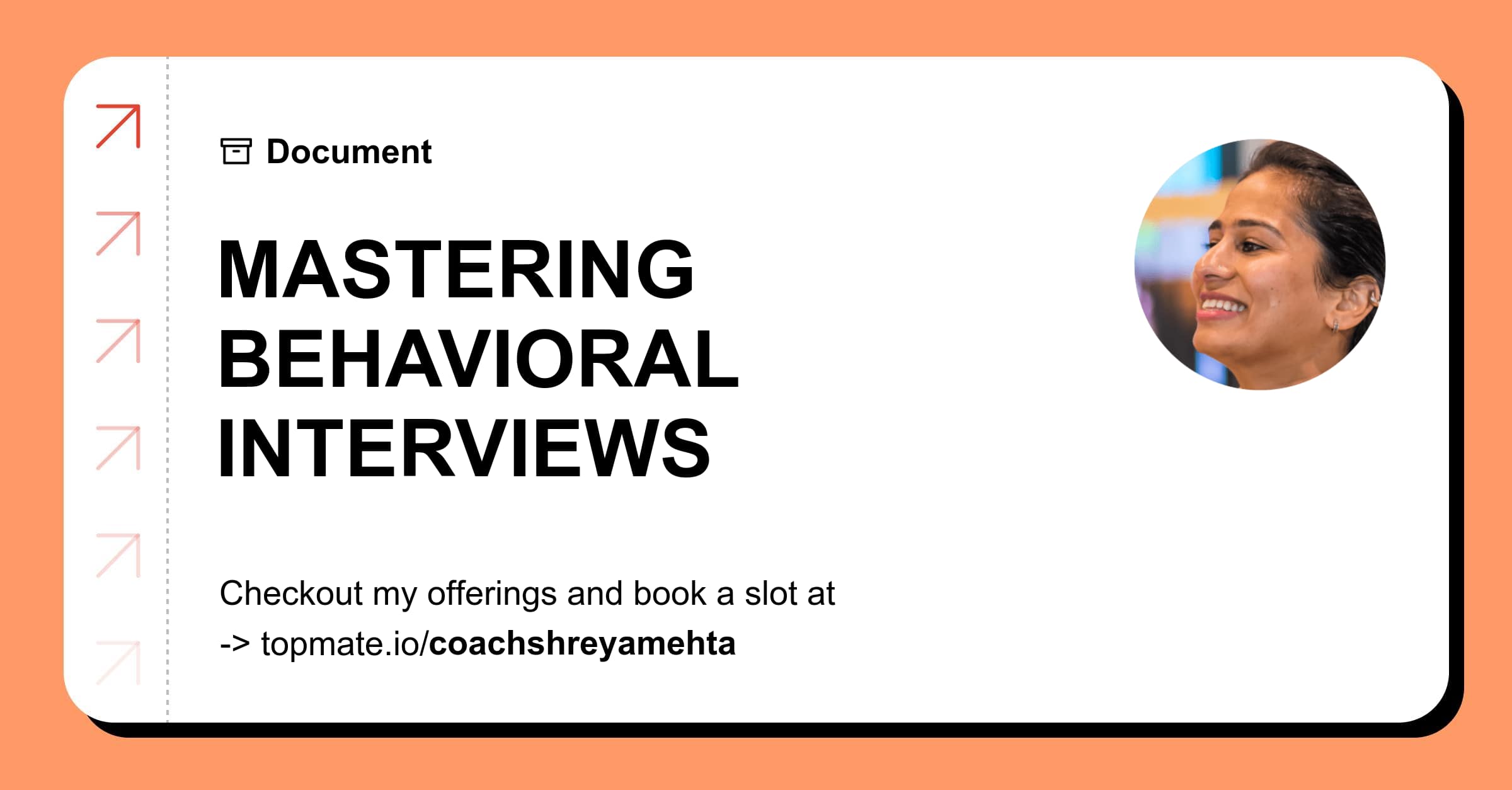 MASTERING BEHAVIORAL INTERVIEWS with Shreya Mehta